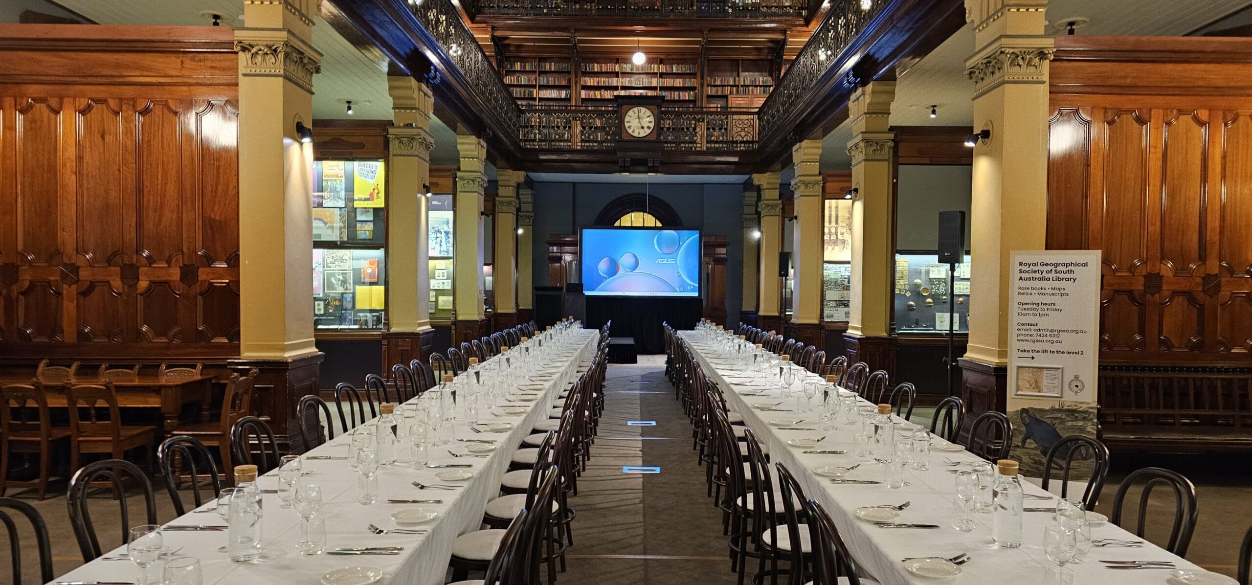 Mortlock Chamber Events - Australian Hiring Company | Party Hire Adelaide